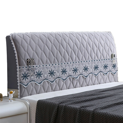 床头罩加棉加厚全包夹棉65厘米75厘米通用珊瑚绒面可拆洗网红四季