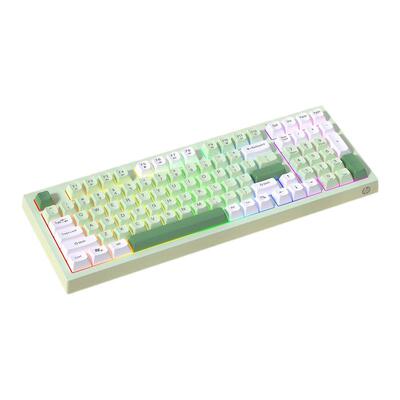 惠普高颜值办公电竞机械游戏键盘