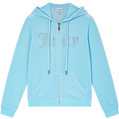 JuicyCouture橘滋丝绒连帽外套
