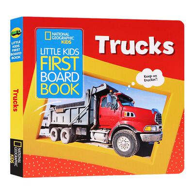 国家地理儿童卡车英文原版