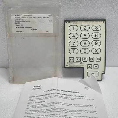 Spector Lumenex KP01-02 Intrinsisch Sicher Tastatur