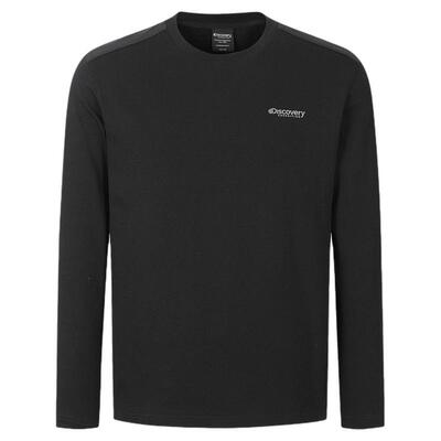 Discovery探索户外运动训练露营舒适情侣长袖T恤26春季新品RL41