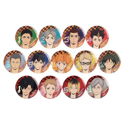 【新春特惠】GuGuGuGu 排球少年马口铁徽章盲盒58mm全13款ZK