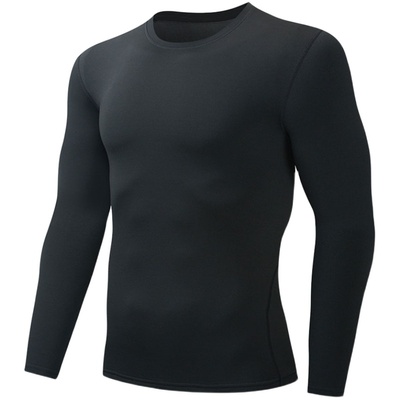 科比速干高弹排汗长袖上衣健身服