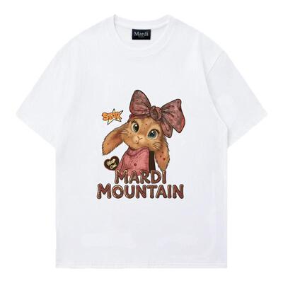 MardiMountain纯棉短袖女T恤
