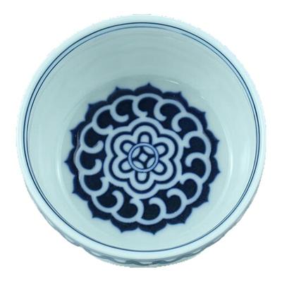 品茗杯茶杯贵和祥青花瓷陶瓷茶碗