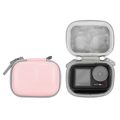 XFJI适用大疆Action5pro运动相机收纳包osmo action4/3迷你机身盒多彩色防摔便携灵眸配件保护套壳防水