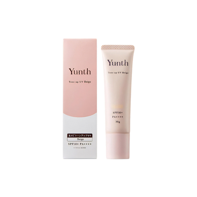 米粒妈 日本Yunth原型VC润色珍珠隔离防晒二合一控油颜素霜温和