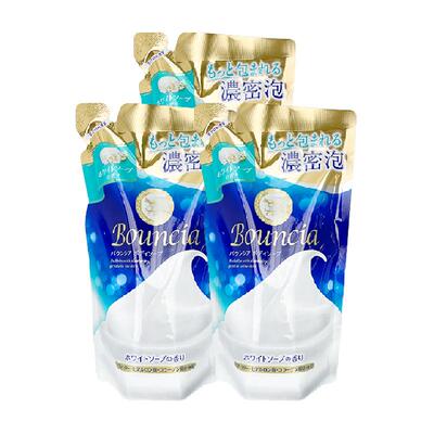 牛乳石硷泡沫绵密沐浴露淡雅