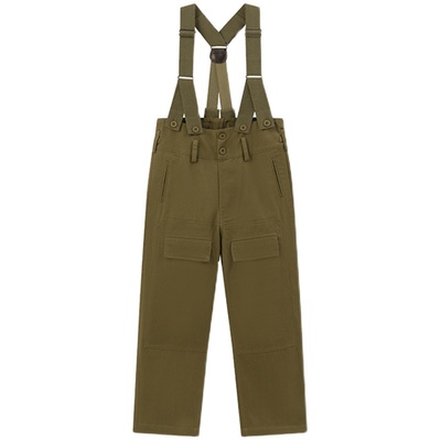 lbq原创超酷军绿色透气棉童装