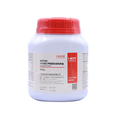 十六烷三甲基溴化铵琼脂培养基027040干粉型BR100g/瓶环凯包邮