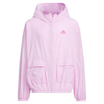Adidas阿迪达斯儿童连帽休闲夹克外套IT1758