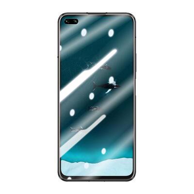 适用华为OXF-AN10钢化膜荣耀V30pro手机膜oxfan10防窥贴膜oxf一an10刚化莫oxf_an10全屏保护模ano荣誉honor摸