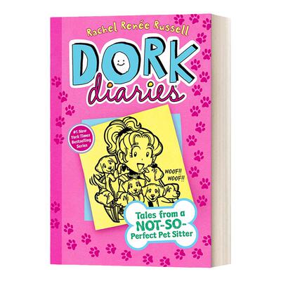 怪诞少女日记10 英文原版 Dork Diaries 10 怪咖少女事件簿 朵拉多克日记 精装 儿童章节桥梁小说 Rachel Renee Russell 英语书籍