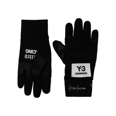 Y-3联名全指防风保暖运动手套
