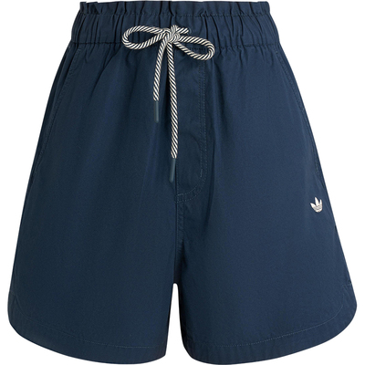 Adidas/阿迪达斯正品三叶草女士透气梭织休闲运动花苞短裤KG8498