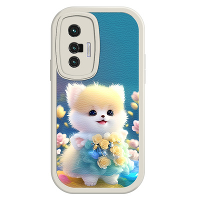 适用于vivox80的手机壳维沃x70/x70pro/x70t/x80pro新款V2185A硅胶软壳V2134A超薄vovi高级女V2132A卡通狗狗