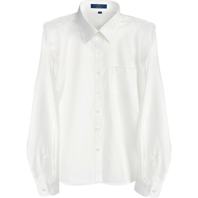 jk短袖衬衫女心脏地震长袖白蓝粉