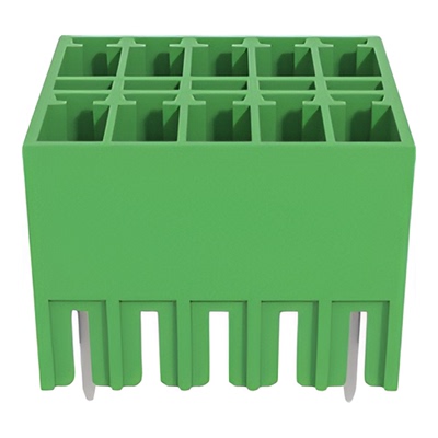 DERKS双排免螺丝插拔式接线端子