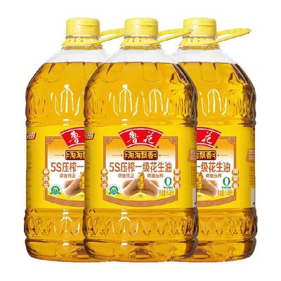 鲁花淘淘飘香5S压榨一级花生油