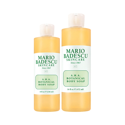 【所有女生的衣橱直播间】MarioBadescu AHA果酸沐浴露472+236ml