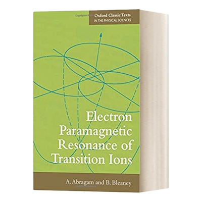 英文原版 Electron Paramagnetic Resonance of Transition Ions 过渡离子的电子顺磁共振 英文版 进口英语原版书籍