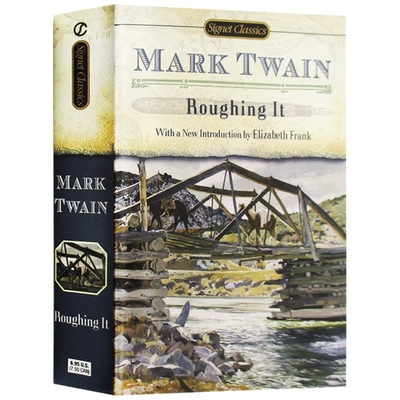 正版 艰苦岁月 Roughing It 英文原版  苦行记 英文版小说 马克吐温世界名著 进口英语文学书籍