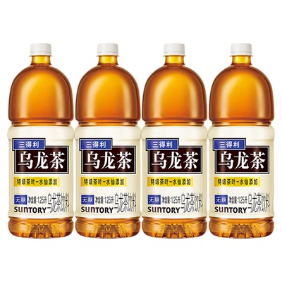 三得利无糖乌龙茶饮料0脂0糖