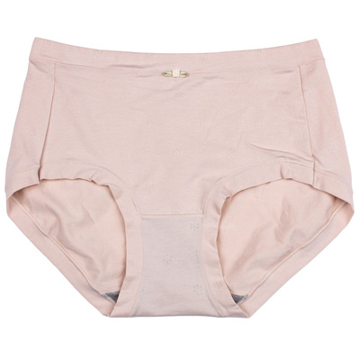 三条价花仙子舒适莫代尔棉内裤25139简约亲肤宽松加大码短裤25168