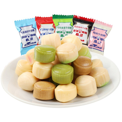 uha悠哈特浓500g混合口味奶糖