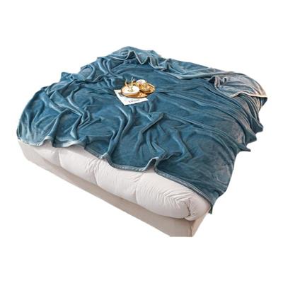 法兰绒毛毯单件冬季保暖床单