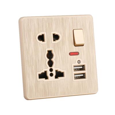 港版多功能英标规13A插座面板