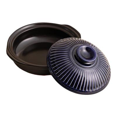 万古烧万古烧菊花琉璃砂锅