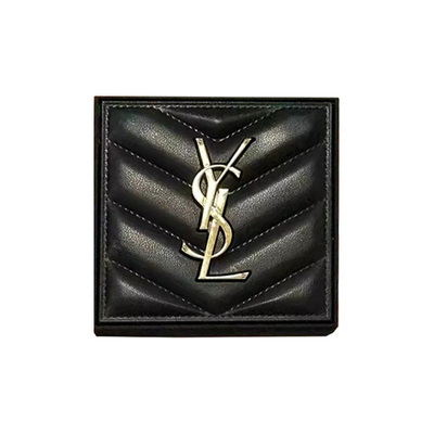 国内专柜现货圣罗兰皮革粉饼控油