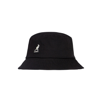 明星同款 Kangol Washed Bucket 袋鼠刺绣遮阳渔夫帽盆帽男女潮流