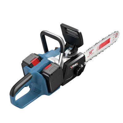 万牛无刷充电手持电锯伐木锯锂电