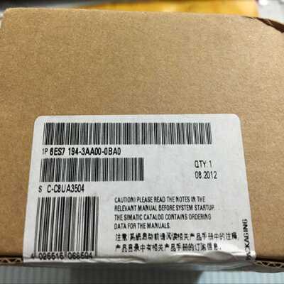 议价6ES7194-3AA00-0BA0 西门子ET 200eco DP 连接块6ES71943AA00