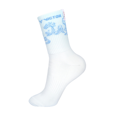 威克多羽毛球袜吸汗透气中筒