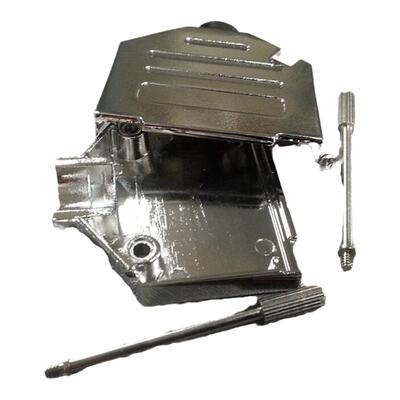 优联康d-sub25pin HDB44P 9W4 13W3 17W2 21W1 5W5亮面锌合金铁壳