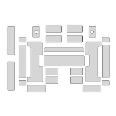 适用于爱马仕康康19/24五金贴膜