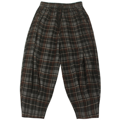 春季百搭潮流痞帅格子休闲裤男