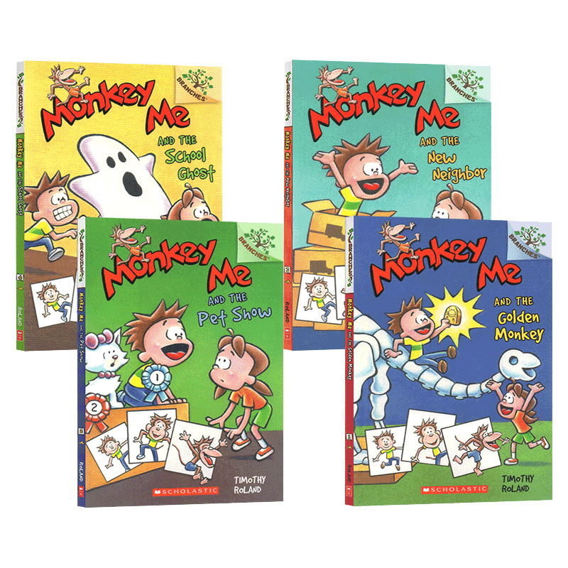 Scholastic大树桥梁书MonkeyMe