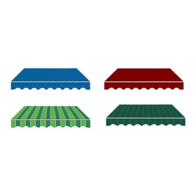 雨棚布料帆布遮雨遮阳篷布定做