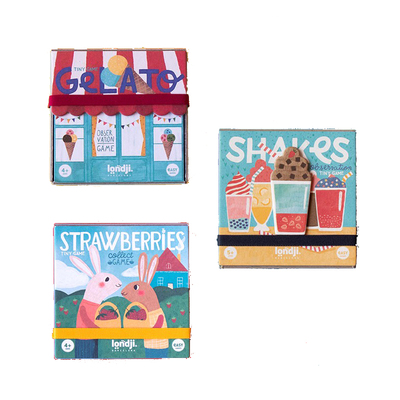 londji雪糕益智儿童桌面游戏4岁+