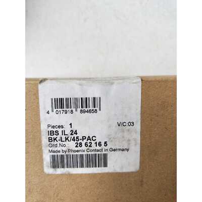 议价全新原装菲尼克斯IBS IL 24 BK-LK/45-PAC 2862165  2860358