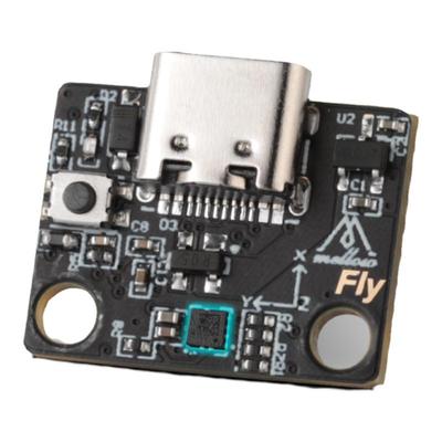 FLY3D打印机多喷嘴支架高精度USB加速计LIS2DW KlIpper共振补偿