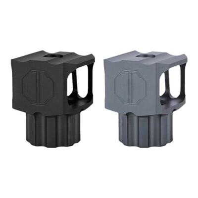 创研玩具配件航空铝Tank消音器