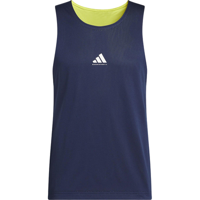 Adidas/阿迪达斯正品2025夏季款男士热身无袖宽松背心JN4707