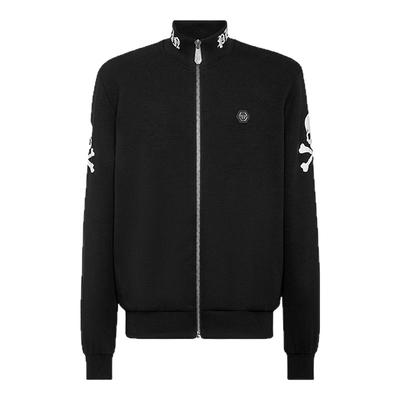 PHILIPP PLEIN 男士Skull&Bones慢跑夹克外套春夏上衣
