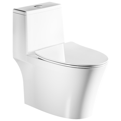 HEGII恒洁超旋风水净釉面家用小户型抗菌陶瓷坐便905D